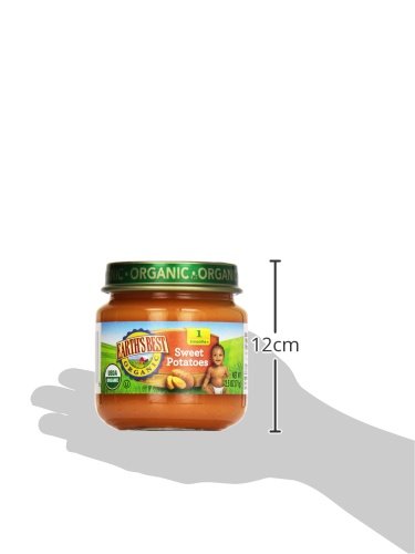 Earth's Best Organic Stage 1 Baby Food, Sweet Potato, 2.5 oz. Jar