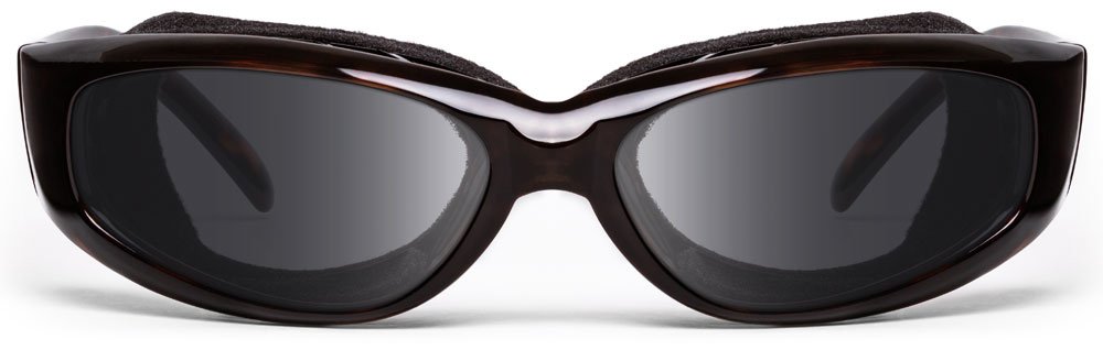 7 EYE Chubasco | Wind Blocking Sunglasses - Dark Tortoise, Polarized Gray Lenses