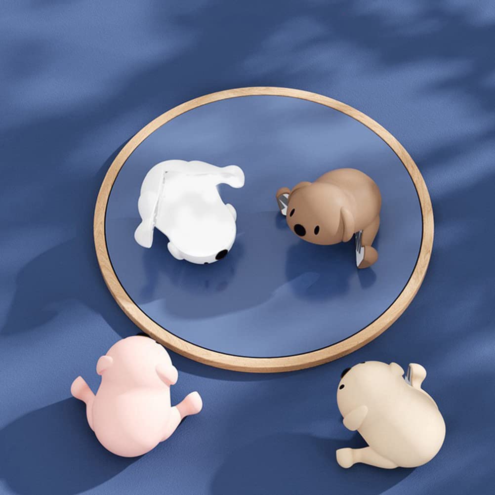Animal Dog Shape Silicone Table Corner Protector Cartoon Anti-Collision Corner Sharp Corners for Kids, Keep Child Safe