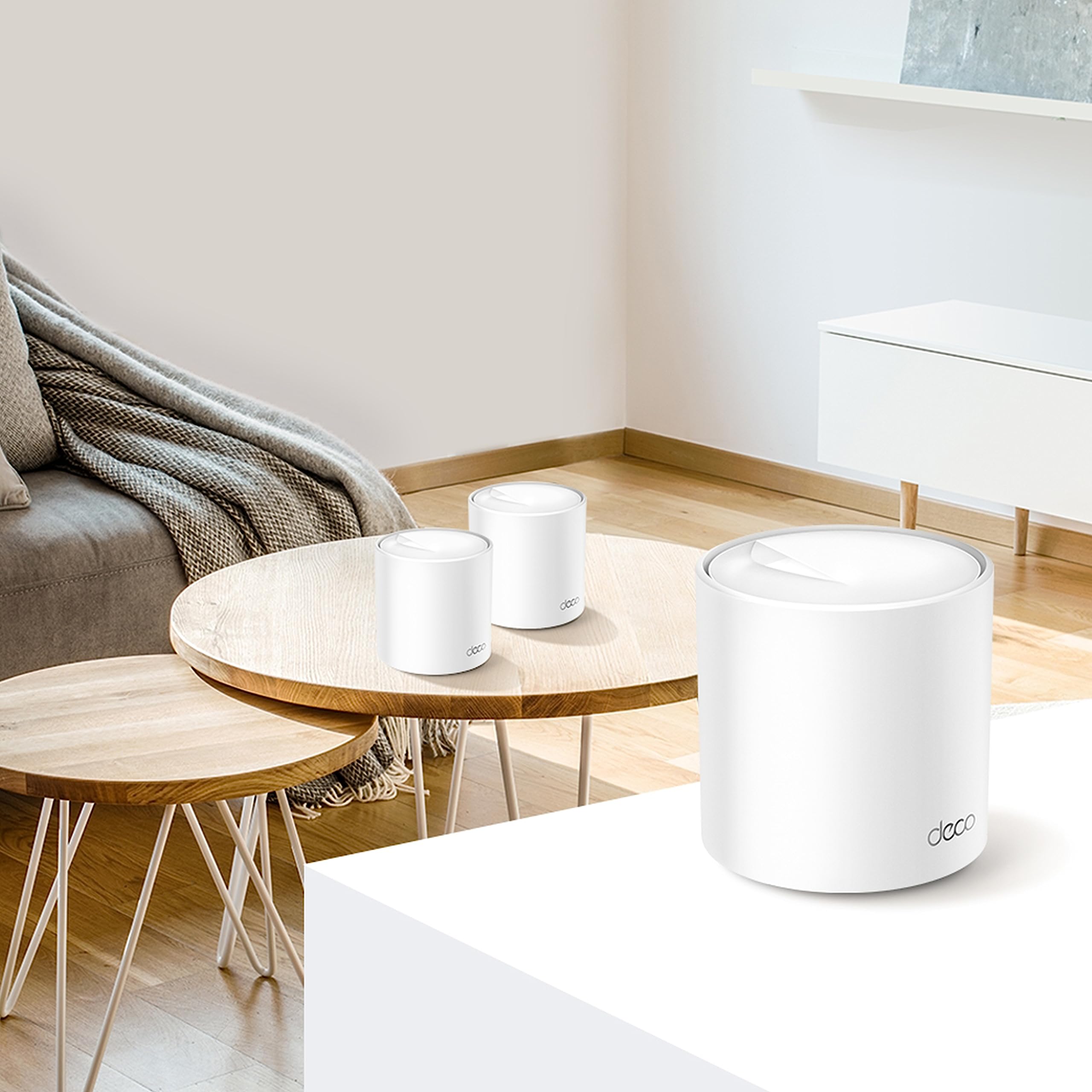 TP-Link Deco X60 AX3000 Whole Home Mesh WiFi 6 System 1 Pack White TPLink