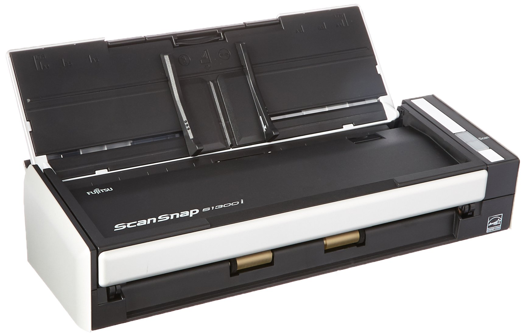 Fujitsu ScanSnap S1300i Color Duplex Document Scanner for Mac or PC, Standard