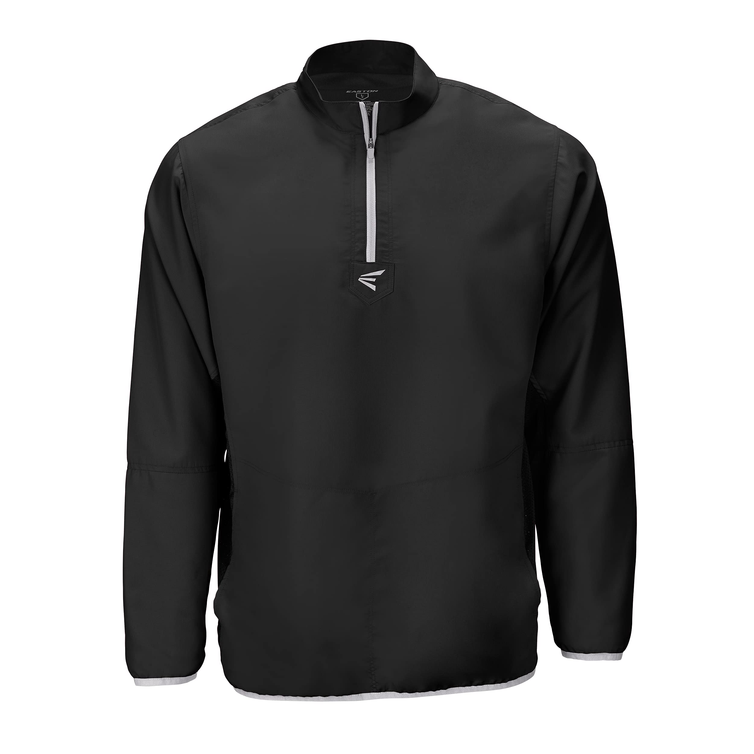 Easton | ALPHA Long Sleeve Cage Jacket | Adult Medium | Black