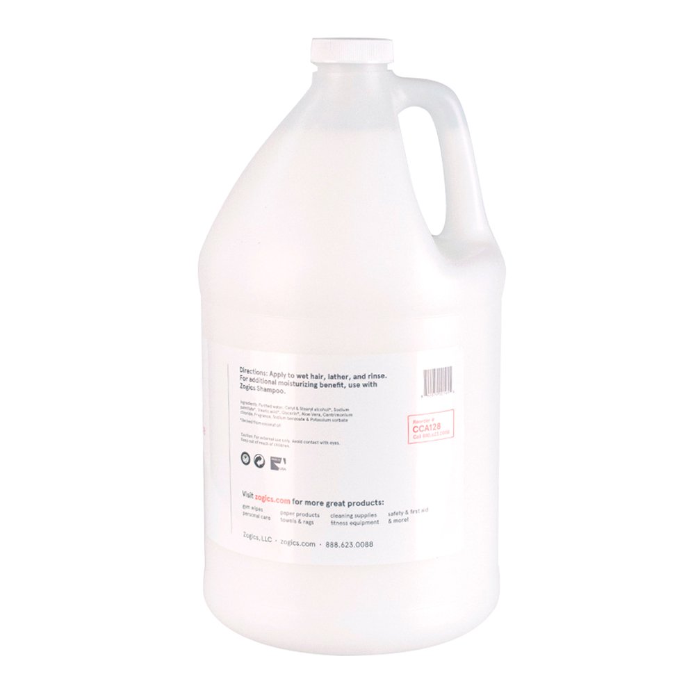 Zogics Conditioner, Citrus + Aloe Scented Conditioner (4 Gallons/Case)