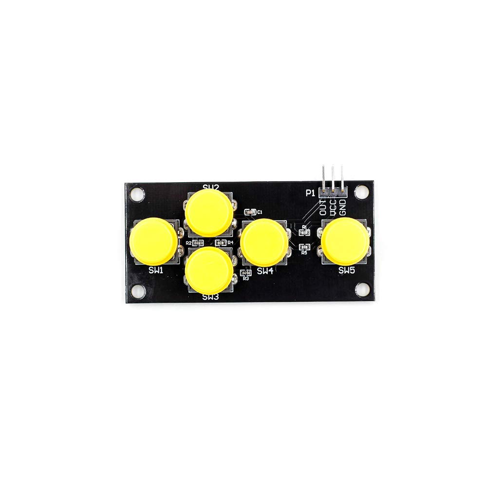 AD Keyboard Simulate Five Key Module Analog Button for Sensor Expansion Board
