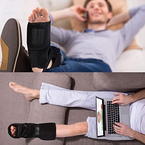 CUSMA Plantar Fasciitis Night Splint, Foot Support Brace Adjustable Foot Stabilizer, Orthotic Sleeping Immobilizer, Arch Support Ankle Brace,L~XL