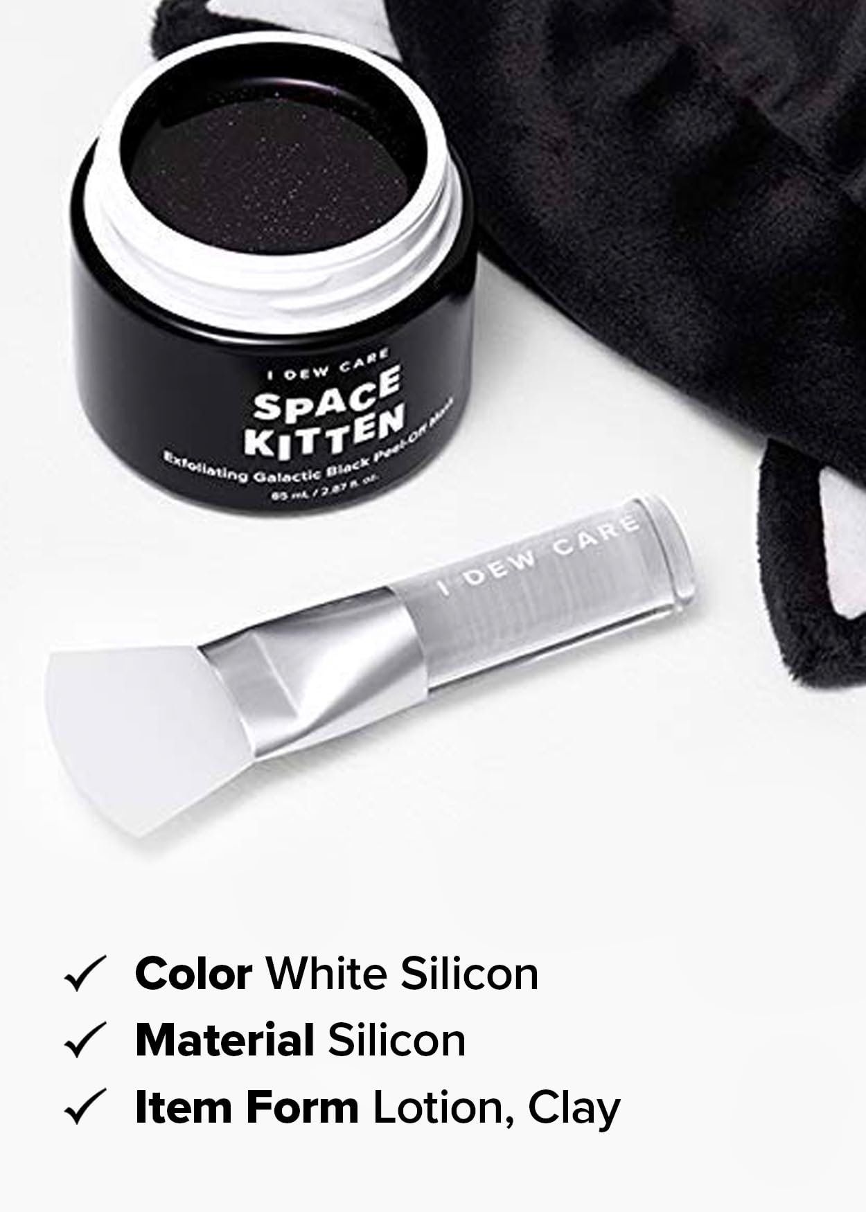 I DEW CARE Soft Facil Tool - Silicone Face Mask Brush | Wash Off, Applicator, Skin Care Spatula, Cruelty-free, Hygienic, Compact Size