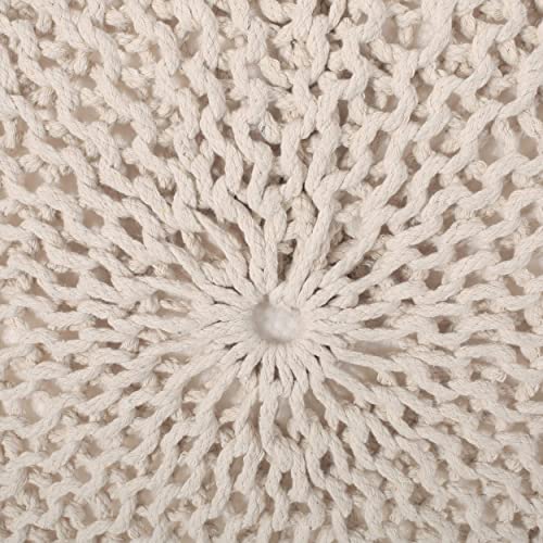 Christopher Knight Home 313877 Pouf, Beige