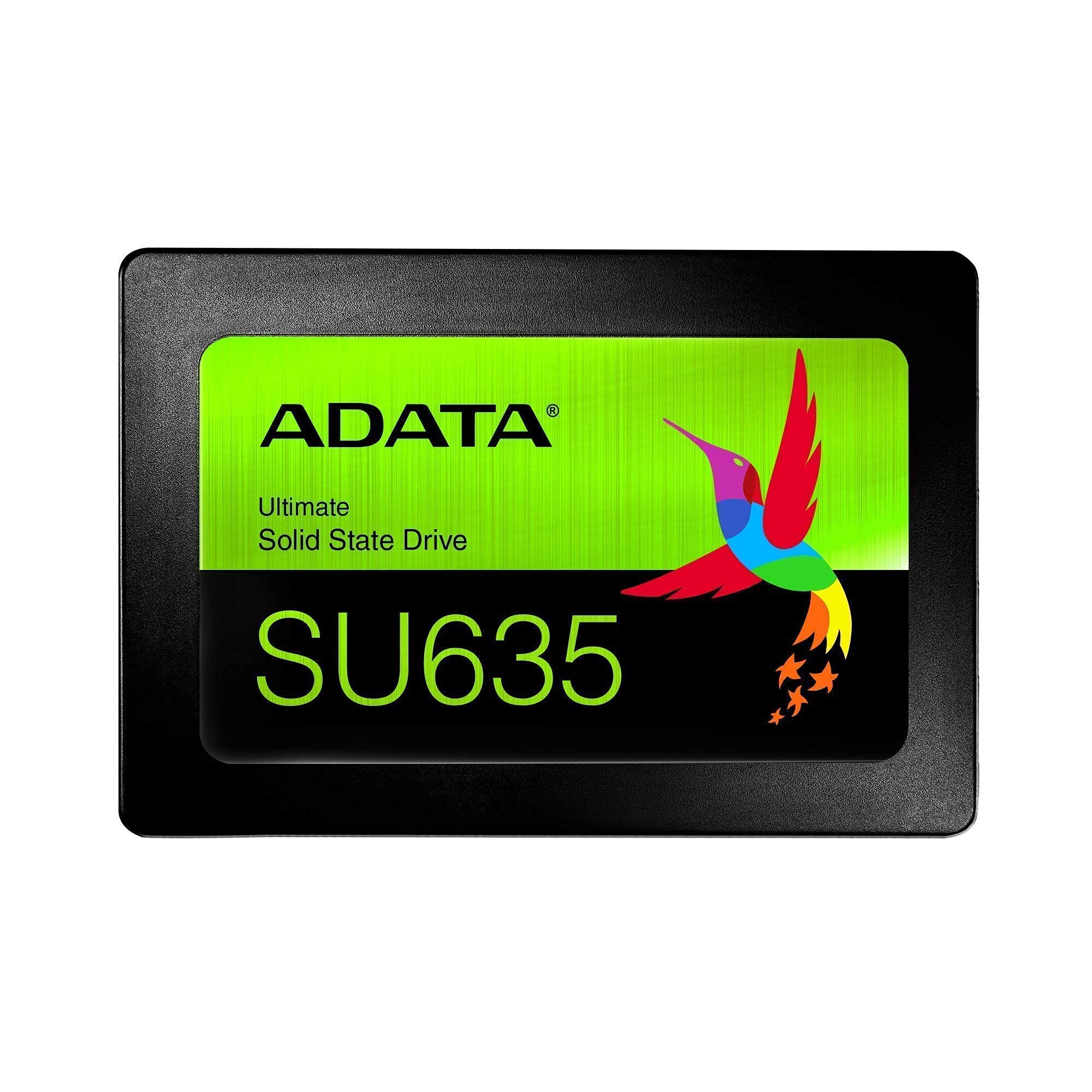 ADATA SU635 240GB 3D-NAND SATA 2.5 Inch Internal SSD with 2.5/3.5 inch SSD Bracket Bundle (ASU635SS-240GQ-R-TRAY)
