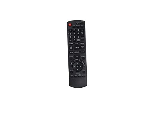 HCDZ Replacement Remote Control for Panasonic N2QAYB000702 SA-XH170 SA-PM500PC-K SA-PM500PR-K SA-PM500PU-K Mini Micro Hi-Fi Bookshelf Audio Compact Stereo System