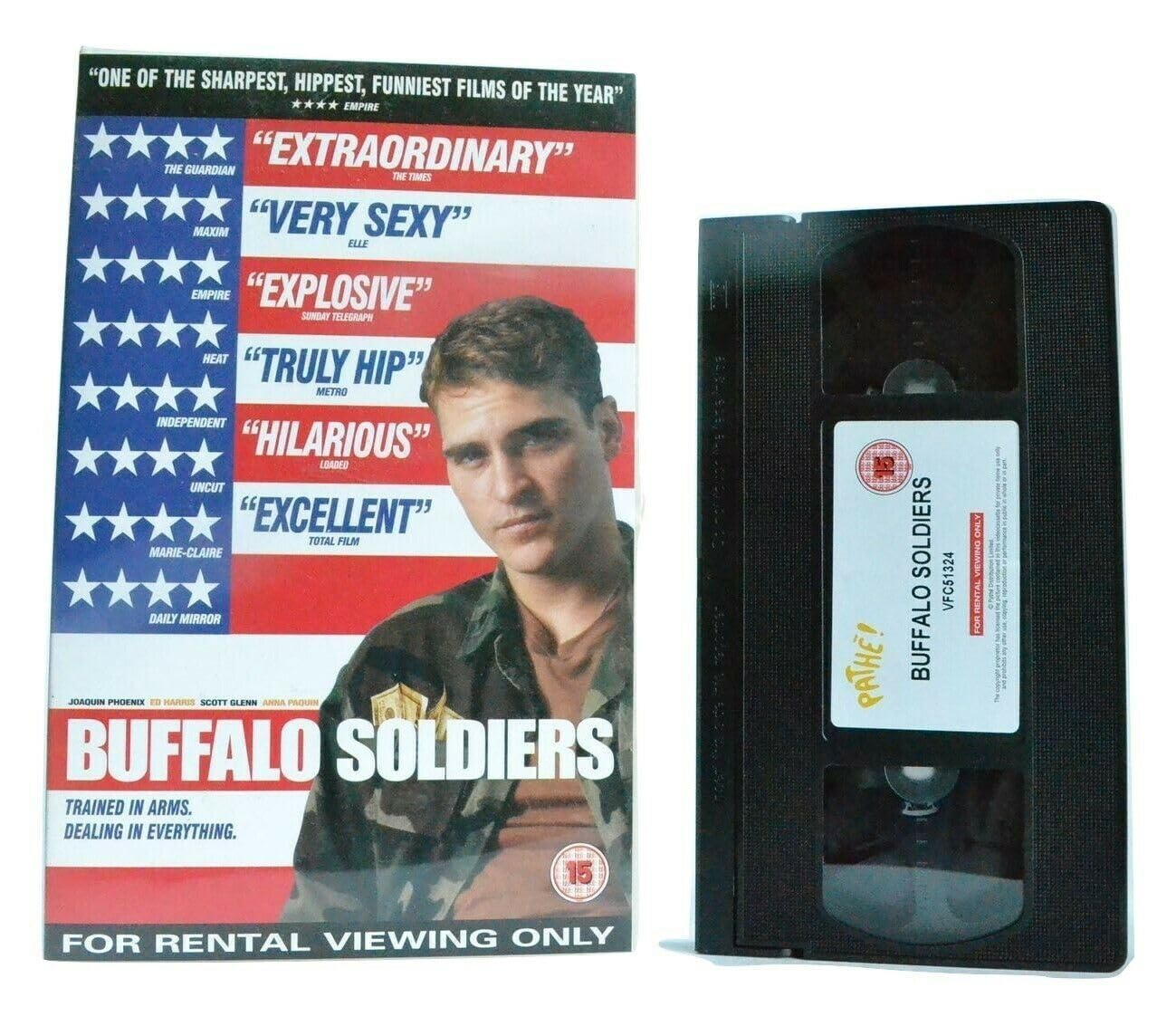 Buffalo Soldiers: Based On R.O'Connor Novel - Satire Film - J.Phoenix - Pal VHS
