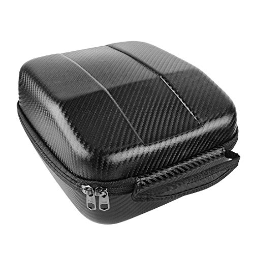 Geekria Shield Case for Large-Sized Over-Ear Headphones, Replacement Protective Hard Shell Travel Carrying Bag with Cable Storage, Compatible with Sennheiser HD 599, HD 660S 2, AKG K167 (Black)