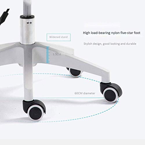 BZLSFHZ Ergonomic Office Desk Chair Mesh Swivel Computer Task Chair Mid Back Computer Chair Home Chair Student Chair Writing Chair Office Chair (Color : A)
