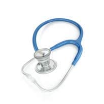 MDF® ProCardial Core™ Lightweight Titanium Dual Head Stethoscope - with Titanium Chestpiece and Headset - (Royal Blue (Maliblu)) (MDF797T-10)