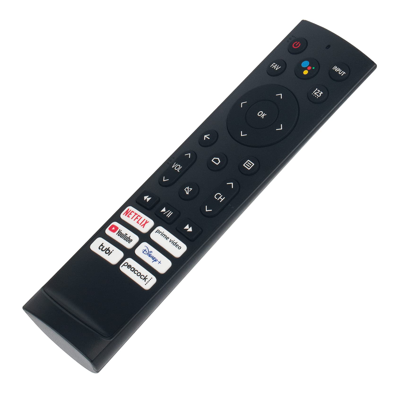 Allimity ERF3A90 Replaced Remote Control Fit for Hisense Smart TV U7H U8H Series and 75A6H 70A6H 65A6H 55A6H 43A6H β50A6H 65U6H 55U6H 75U6H 55A76K 75A76K