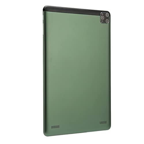 Airshi Office Tablet, HD 3 Card Slots Green 10.1 Inch Tablet for Travel (US Plug)