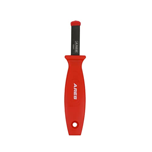 ARES 10041 β Tungsten Carbide Scraper β 5-8-Inch-Wide Blade β Tungsten Carbide Blade Tip with Abrasive Finish β Removes Residue from Steel, Aluminum, and More