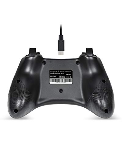 EasySMX 2.4G Wireless Controller for PS3, PC Gamepads with Vibration Fire Button Range up to 10m Support PC PS3 Android devices and TV BOX