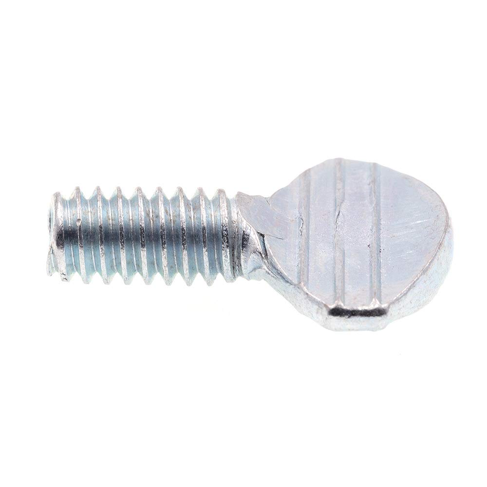 Prime-Line 9045369 Thumb Screw, No Shoulder, Spade Head, 1/4 in-20 X 1/2 in, Zinc Plated Steel, Pack of 25