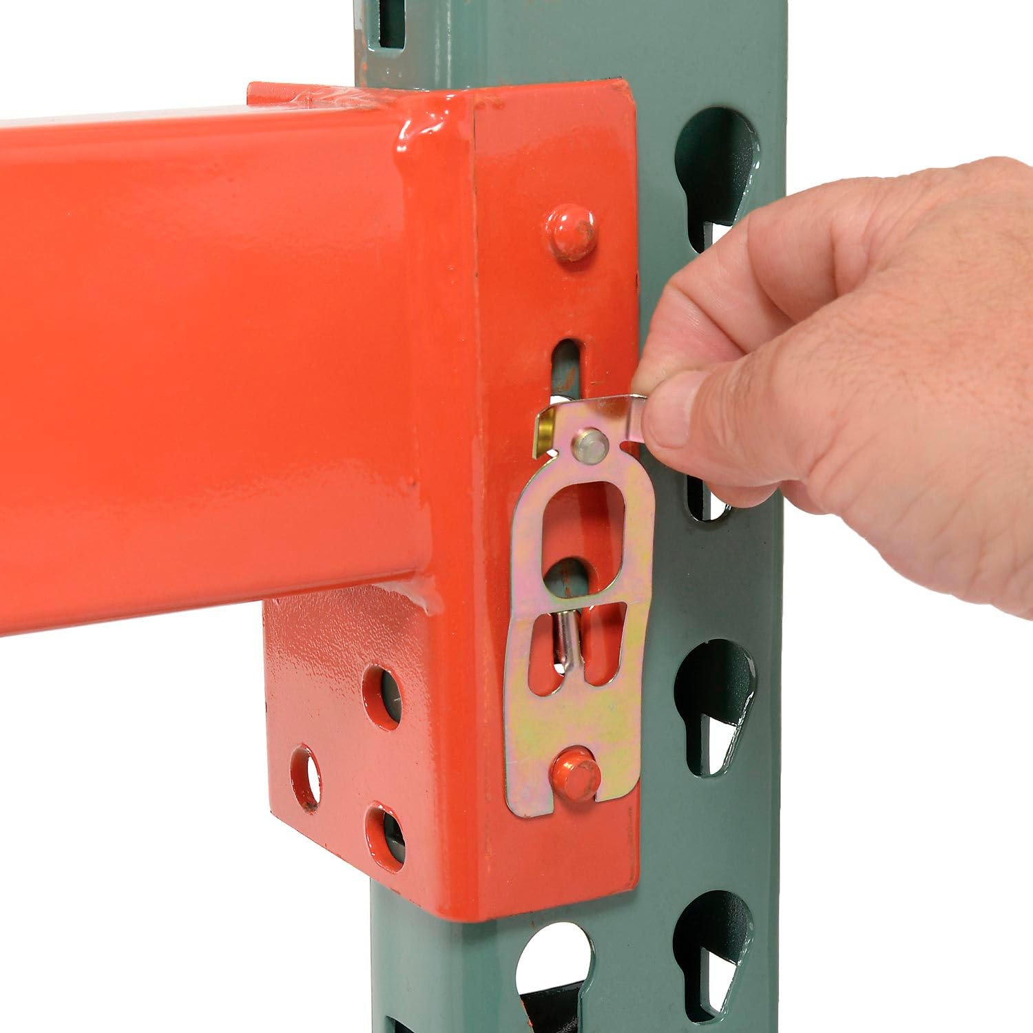 Global Industrial Teardrop Pallet Rack Starter, 96"W X 42"D X 96"H