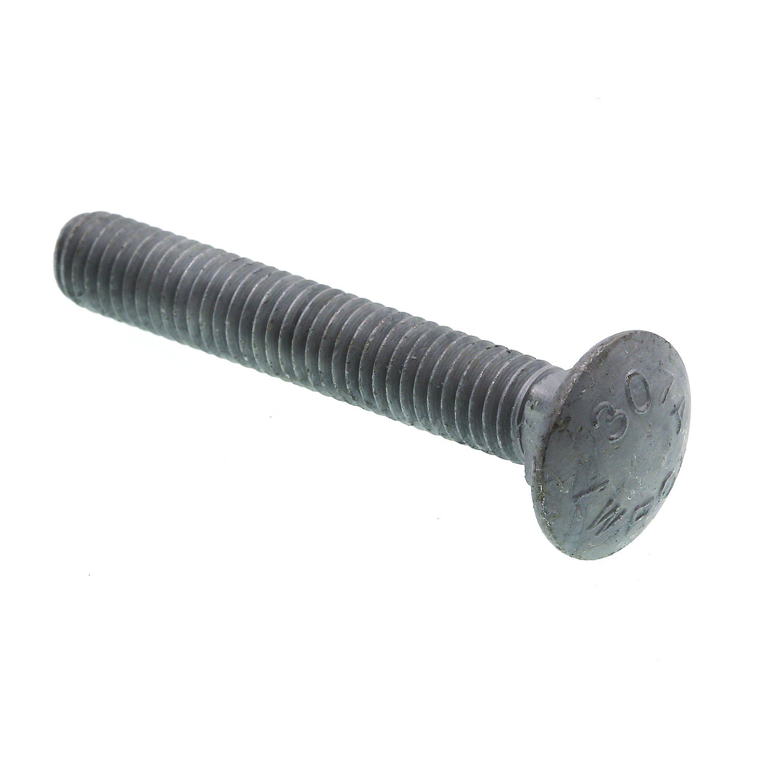 Prime-Line 9063685 Carriage Bolts, 3/8 In.-16 X 2-1/2 In., A307 Grade A Hot Dip (25 Pack)