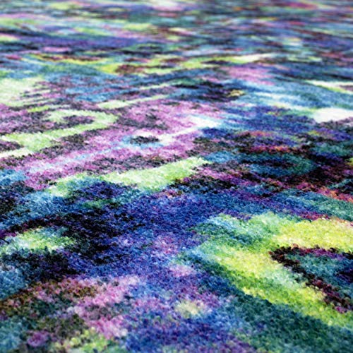 Mohawk Precision Printed Prismatic Arimo Area Rug, 5'x8', Lime Green