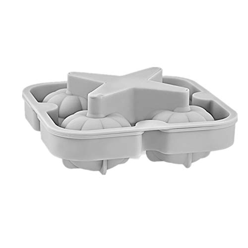 Ice Cube Trays , Tray Balls, Ice Cube Mould Ice Trays Long Ice Cube Tray Ice Cube Trays Large Silicone Ice Tray Silicone Ice Cube Tray Ice Ball Mould Silicone Ice Cube Trays Gray,One Size (Color : Gr