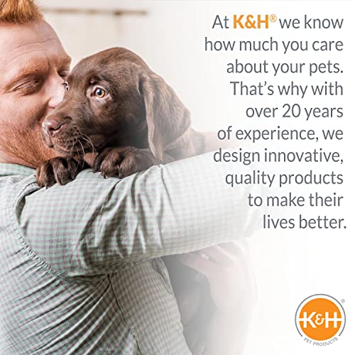 K&H Pet Products CleanFlow Filtered Water Bowl for Dogs Granite Medium 1.4 Gallon Bowl + 1 Gallon Reservoir