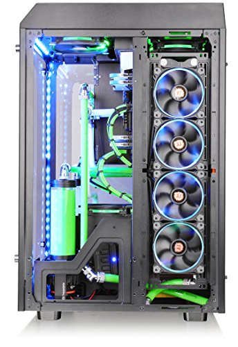 Thermaltake Tower 900 Black Edition Tempered Glass Fully Modular E-ATX Vertical Super Tower Computer Chassis CA-1H1-00F1WN-00
