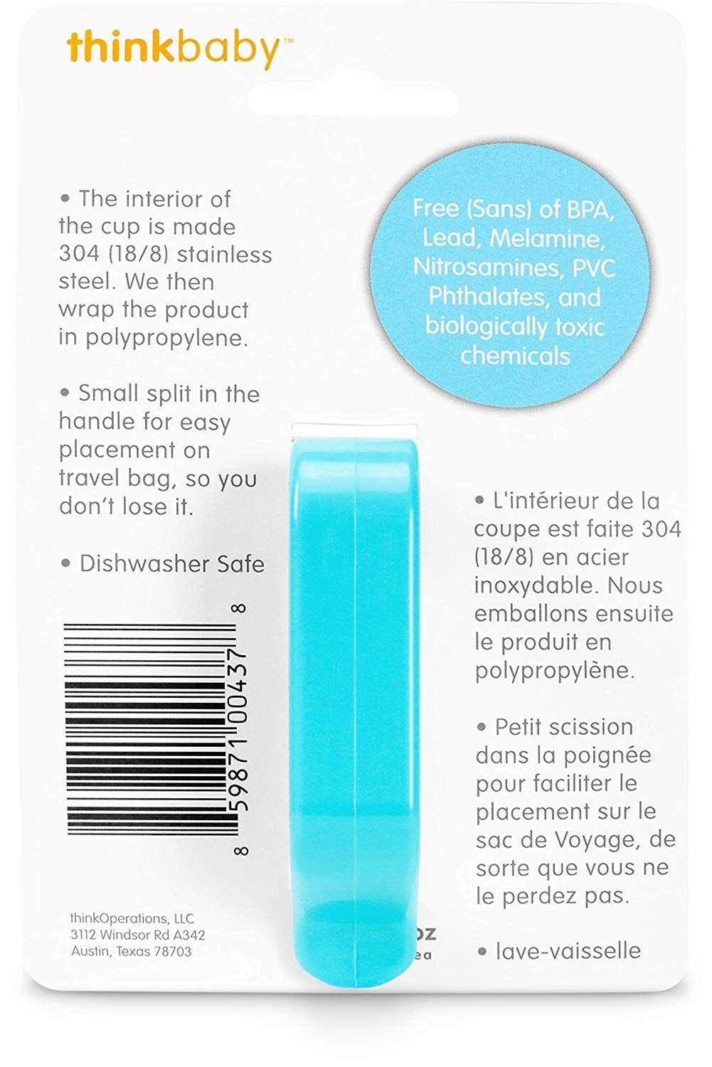 Thinkbaby Think Cup (Light Blue)