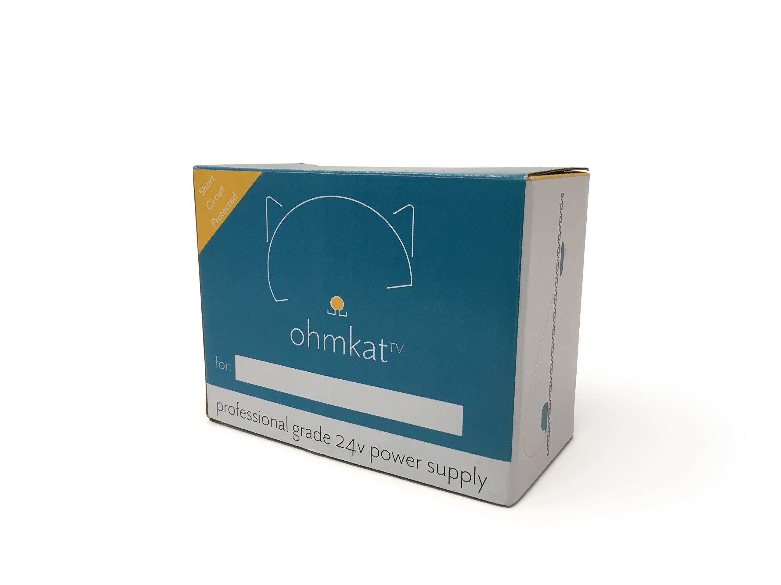 OhmKat Professional Grade Short Protected 24 Volt Power Supply - Compatible with Nest, Ecobee, Honeywell, Smart WiFi Thermostats and Smart Sprinkler Controllers