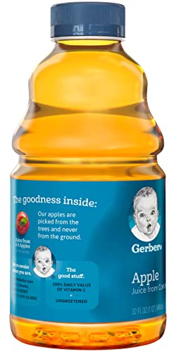 Gerber Juice, White Grape, 32 Fl Oz Bottle
