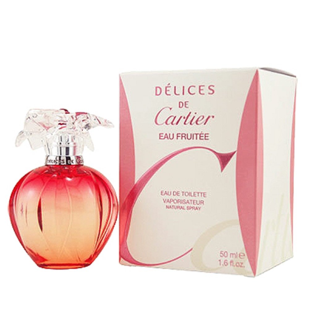 Delices De Cartier Eau Fruitee by Cartier For Women. Eau De Toilette Spray 1.6-Ounces