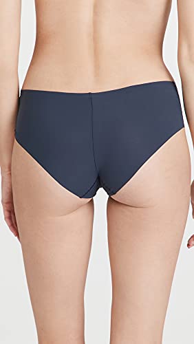 Calvin Klein Underwear Women's Invisibles Hipster 3 Pack, Black/Light Caramel/Speakeasy, XS