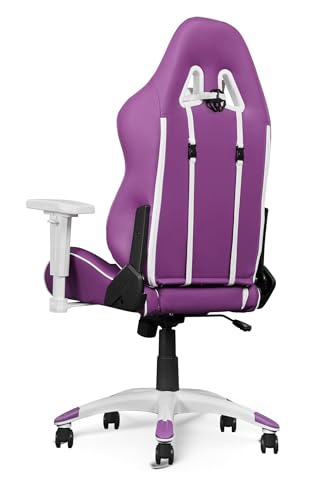 AKRacing California Gaming Chair XS Extra Small, Swivel, Rocker and Seat Height Adjustment Mechanisms with 5/10, Purple