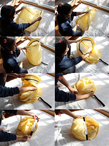 MooMooBaby Pop-Up Baby Beach Crib Tent
