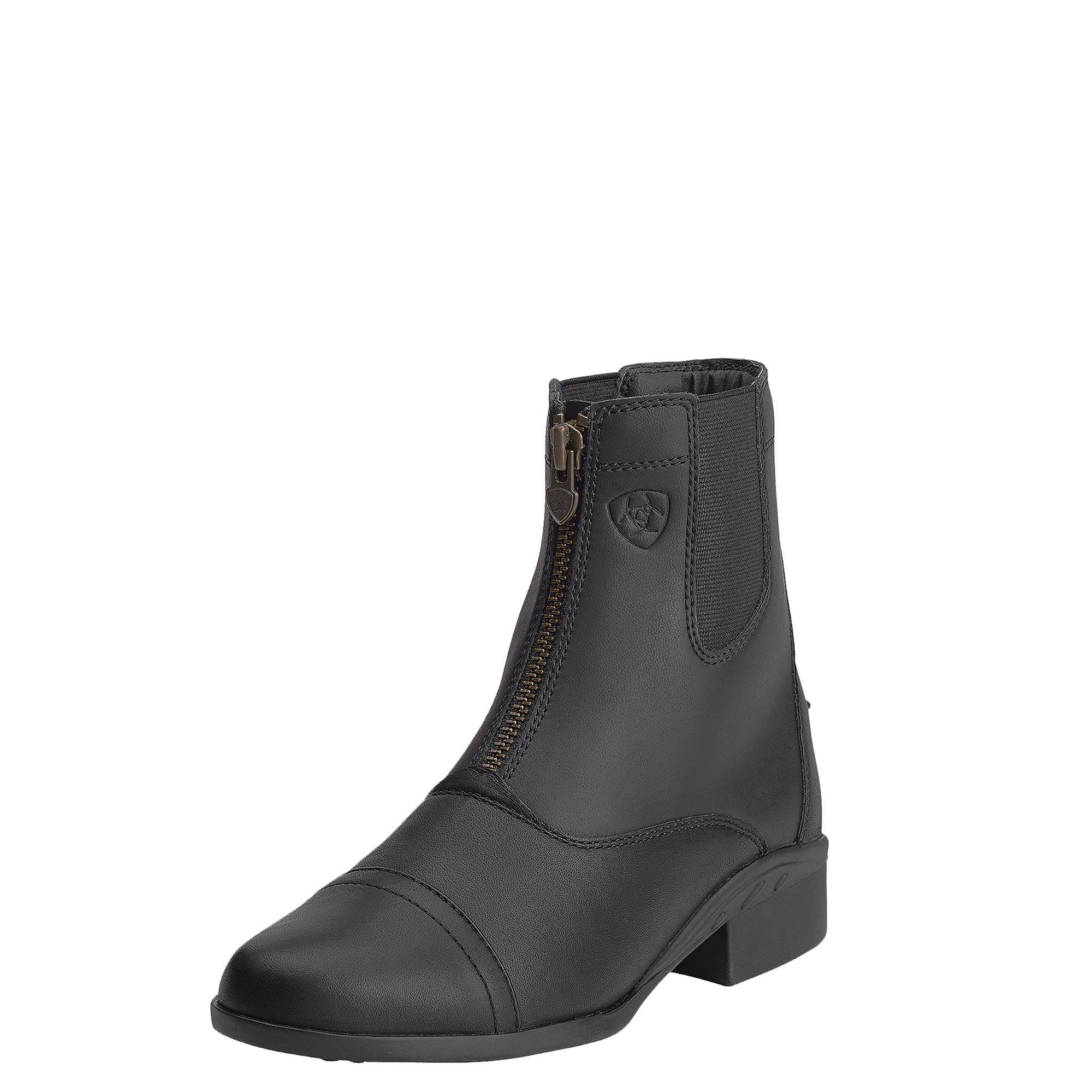 Ariat Womens Scout Zip Paddock Boot Black 8.5
