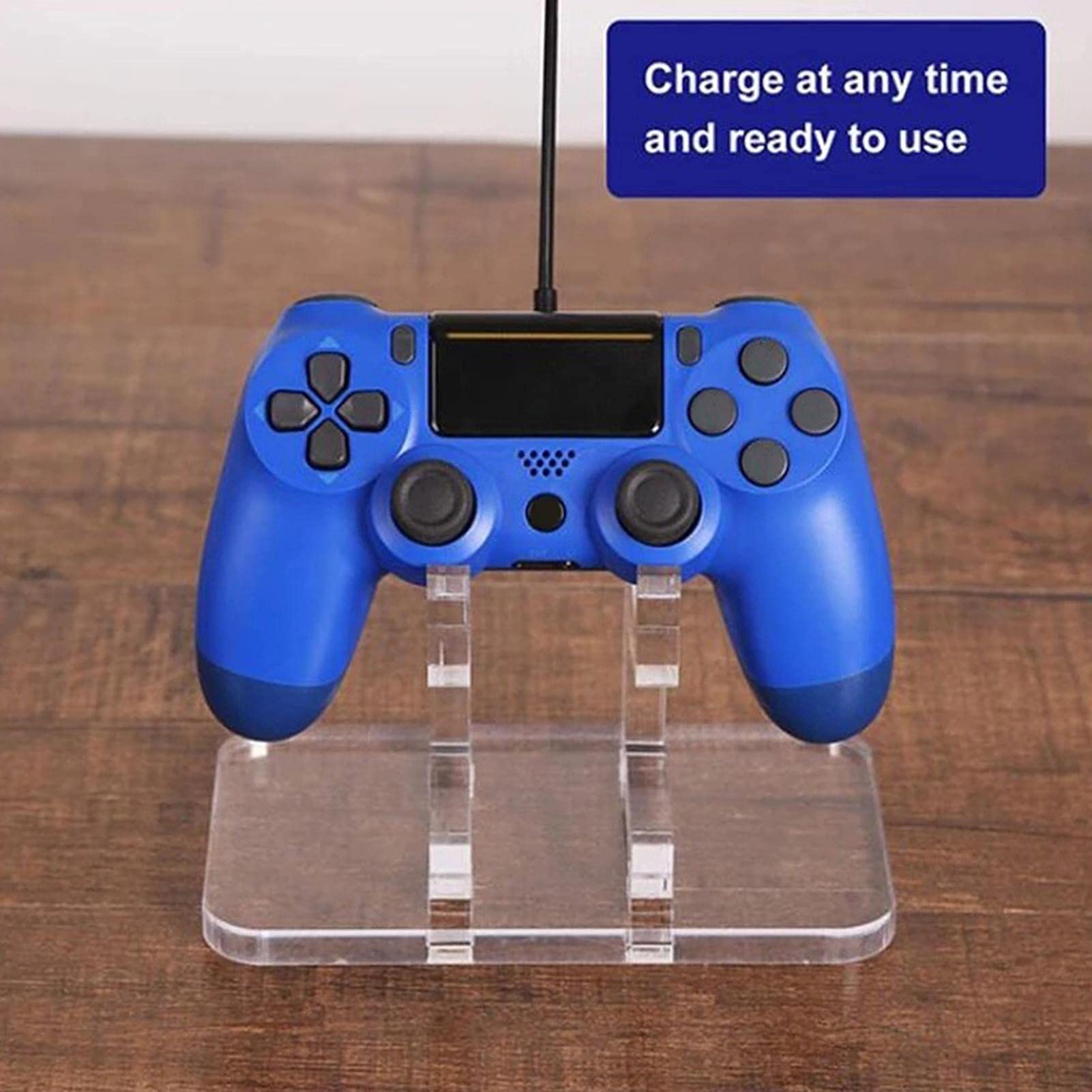 gyfyyds Game Console Handle Bracket Black Environmental Protection Acrylic Wall-Mounted Desktop Bracket Standard Wall Mount
