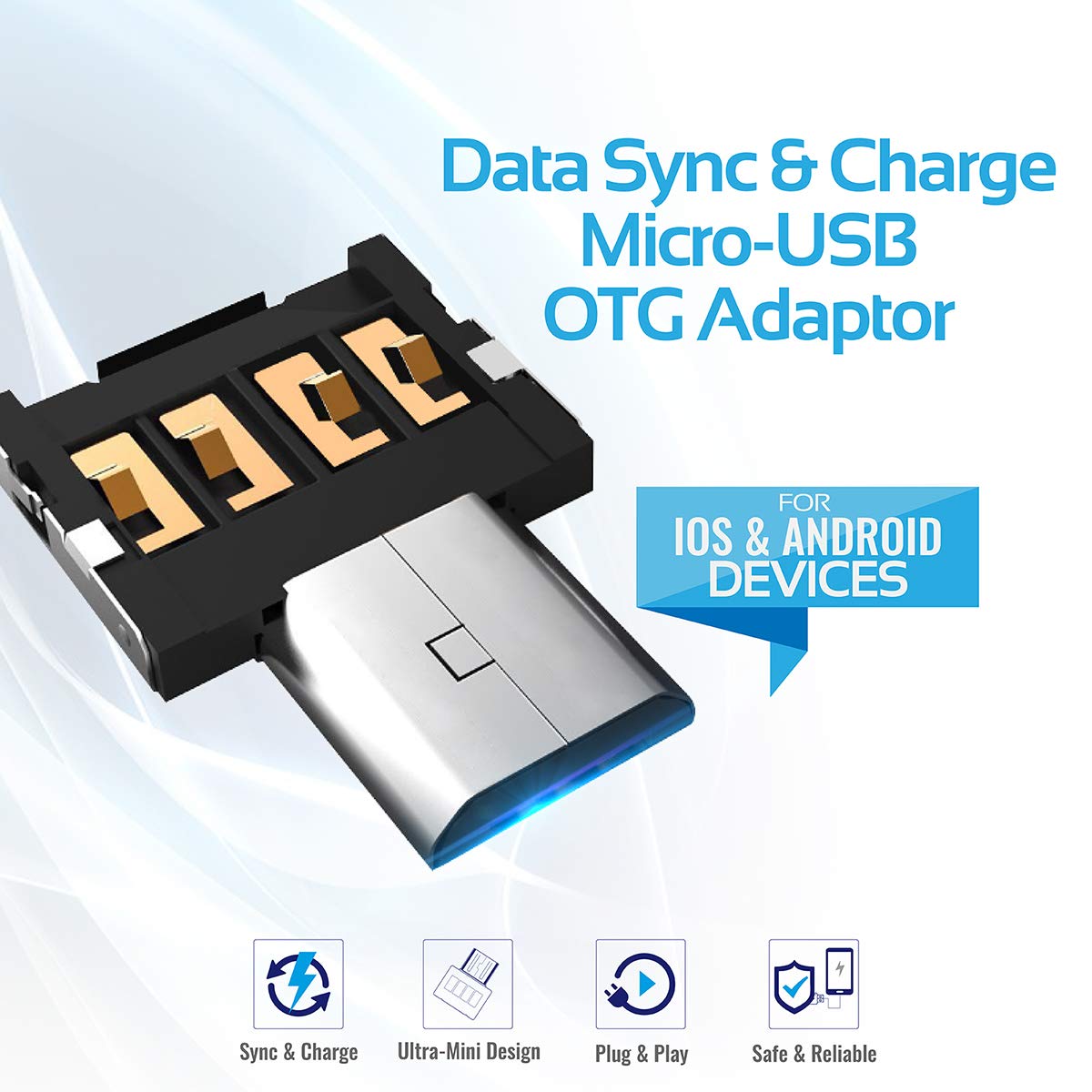 Promate Ultra Smooth Portable USB Type-C Hub - Gray