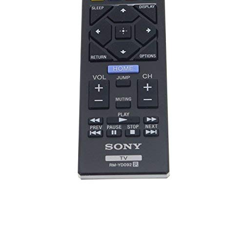 Sony RM-YD092 Factory Original Replacement Smart TV Remote Control for All LCD LED and Bravia TV's - New 2017 Model (1-492-065-11)