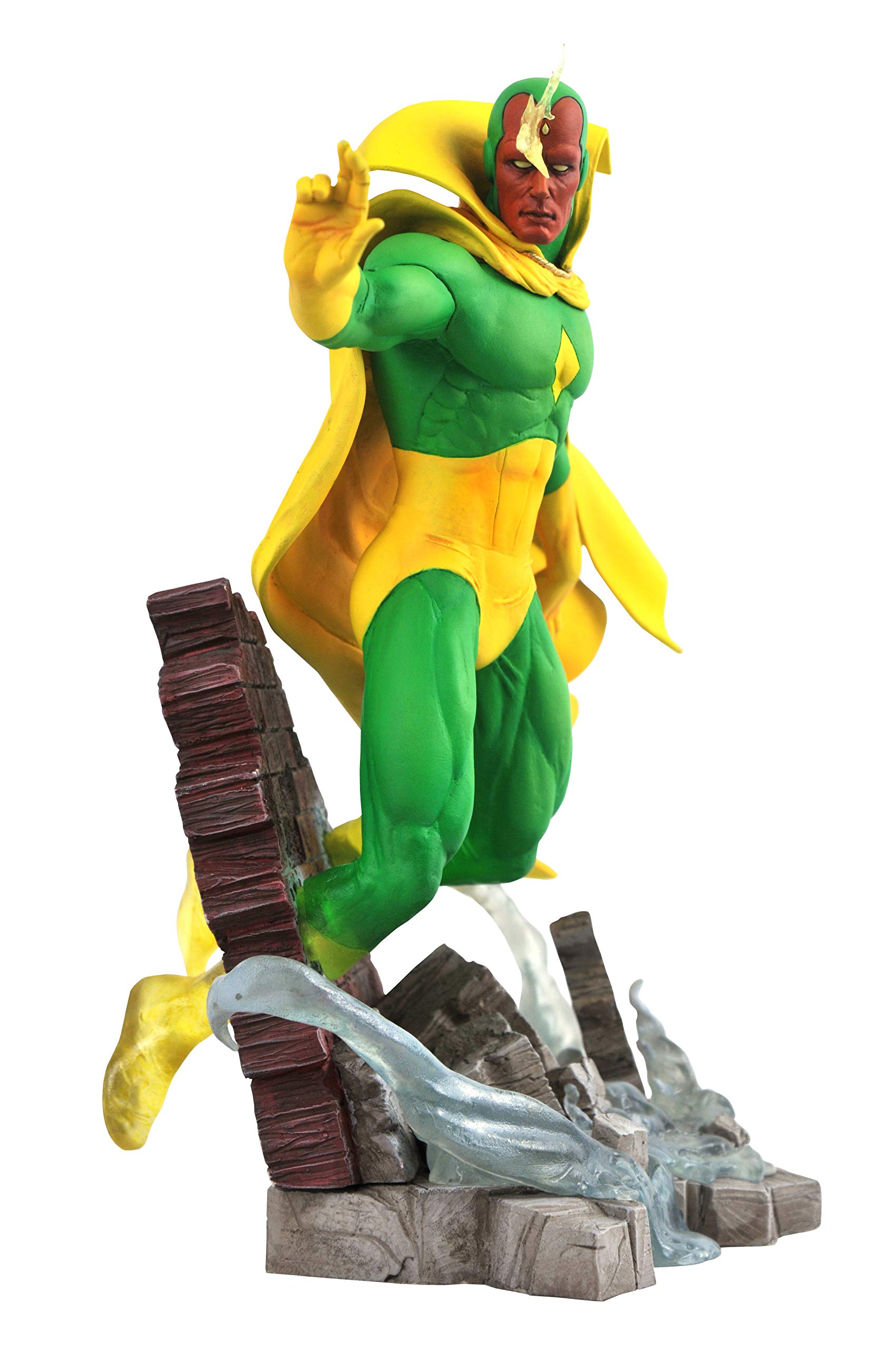 Diamond Select Toys Marvel Gallery: Vision PVC Statue, Multicolor