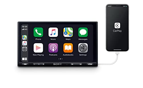 Sony XAVAX5500 6.95"7β Apple Car Play, Android Auto, Media Receiver with Bluetooth and WebLink Compatible