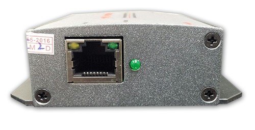 IPCamPower POE Powered 2 Port Switch & Network Cat5 Cat6 Midspan Cable Range Extender Passthrough Repeater for IP Cameras
