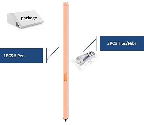 Galaxy Z Fold 5 S Pen Fold Edition Stylus Pen, Slim 1.5mm Pen Tip, 4,096 Pressure Levels for Samsung Galaxy Z Fold 5 Phones Only (Pink)