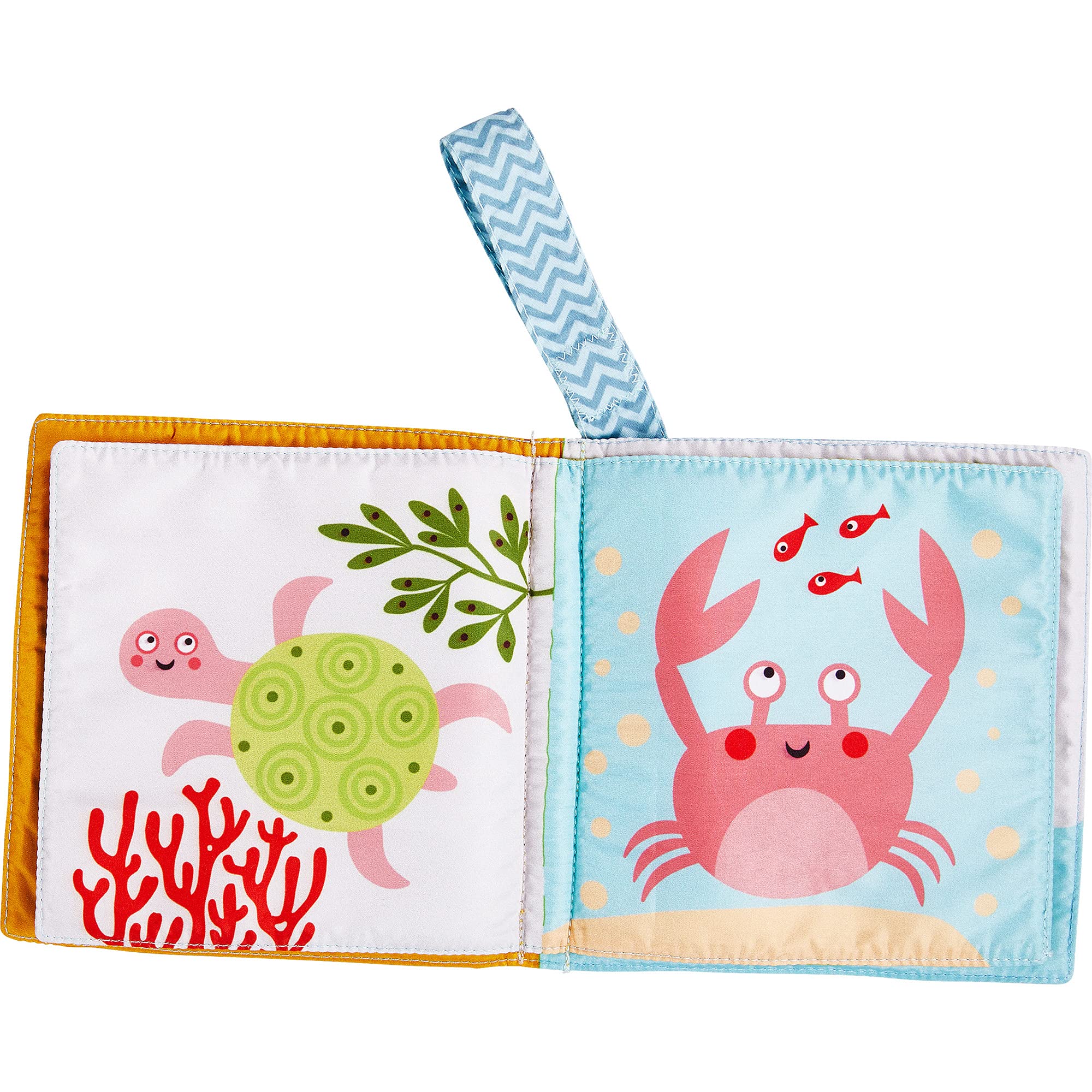 HABA Marine World Fabric Book - Machine Washable First Reader