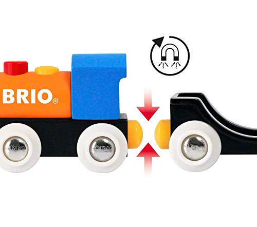 BRIO World - 33826 My First Farm | 12 Piece Wooden Toy Train Set for Kids | Interactive Learning Experience | FSC-Certified Wood | Suitable for Ages 18 Months and Up