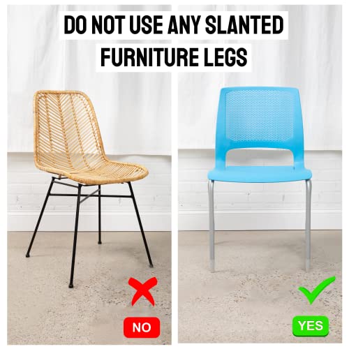 Goods4U Beige 4" Furniture Risers with Adjustable Screw Clamp | Easily Attaches to Legs with Diameter 0.8"-1.6" | Helps Posture, Back & Neck, Carpal Tunnel | Buy Now and “Level Up” Your Life!