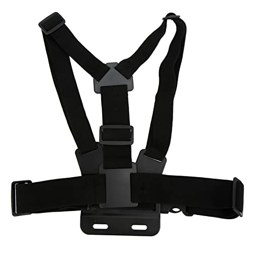 Cellphone Selfie Chest Mount, Stretchable ABS Adjustable Angle Phone Selfie Neck Holder Kit for Skiing