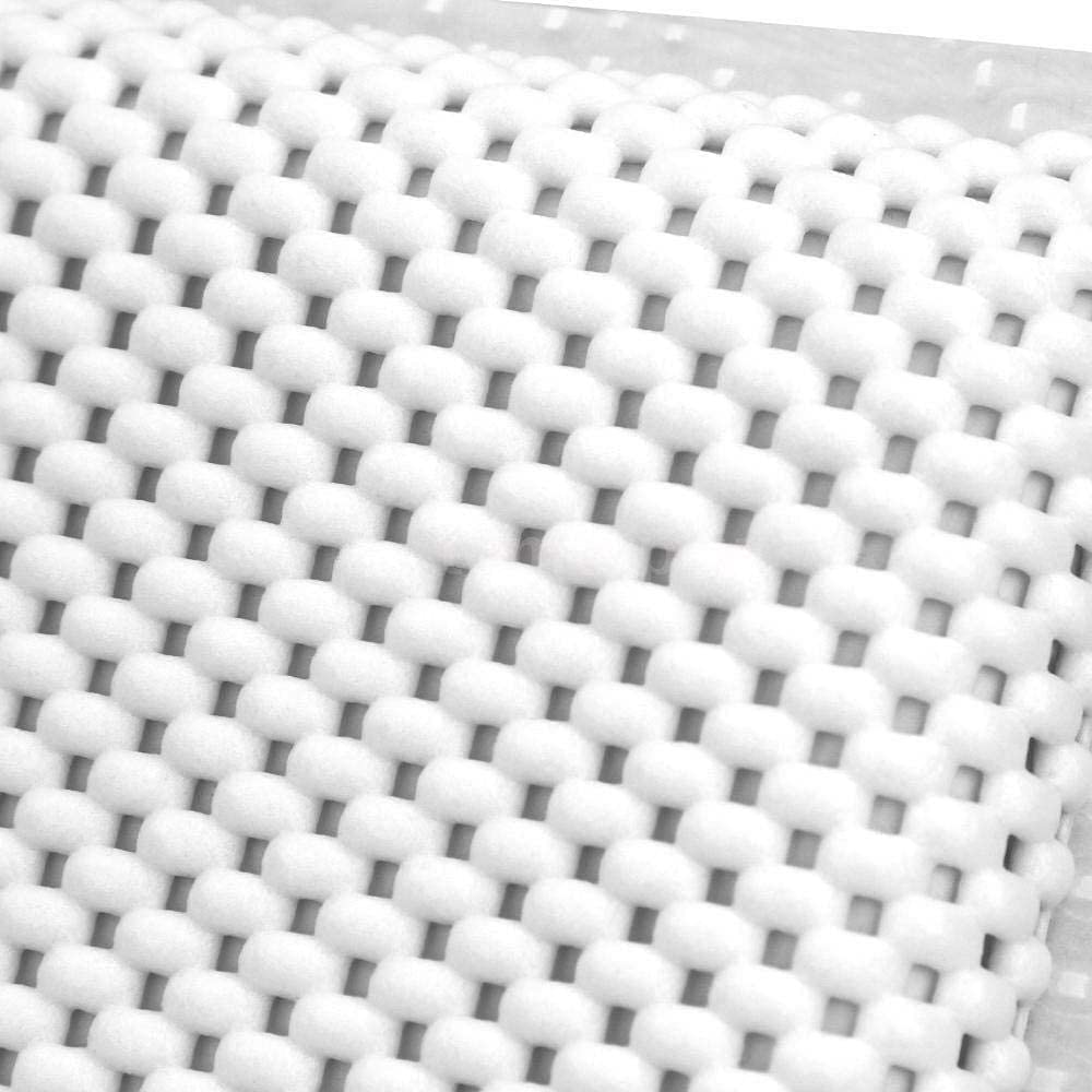 Luxurious Memory Foam Spa Bath Pillow for Tub Neck and Back Support - 8 Suction Cups, Non-Slip Design, Soft Cushion for Relaxing Soaks, by Dependable Industries