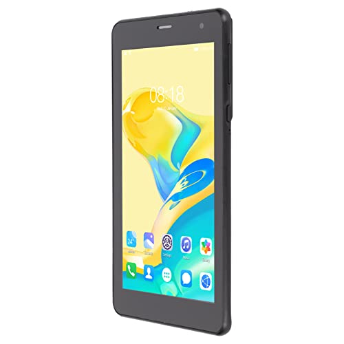 7 Inch Tablet, 8 Core Processor Support Dual Band 128GB with Dual Camera for Kids US Plug