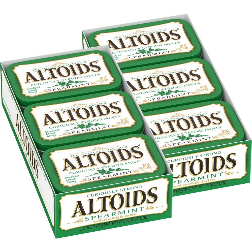 Altoids Spearmint Mints, 1.76 ounce (12 Packs)